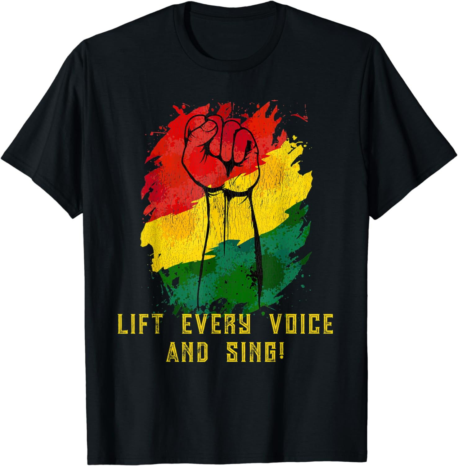 Lift Every Voice and Sing Movement T-Shirt - Walmart.com