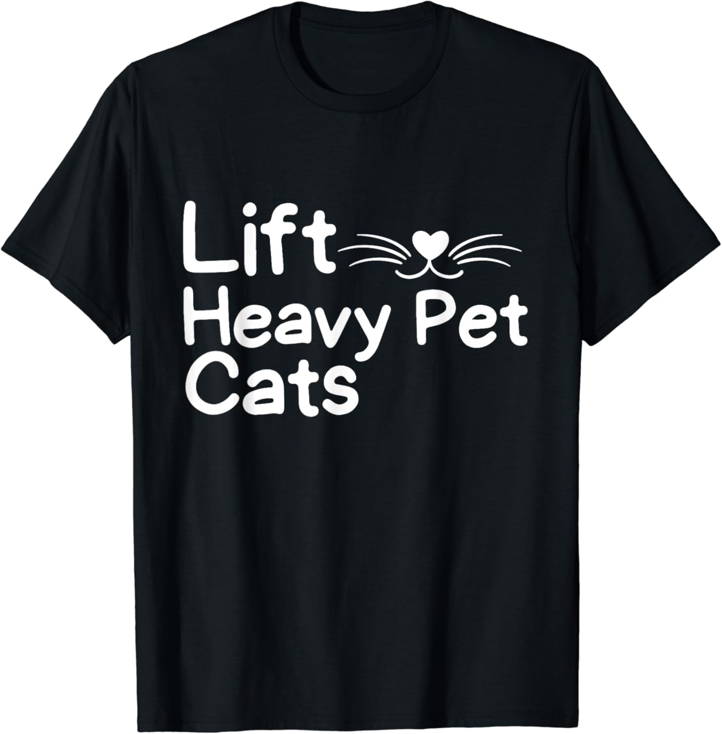 Lift Heavy Pet Cats For A Weightlifter Gym Workout Cat Gym T-Shirt ...