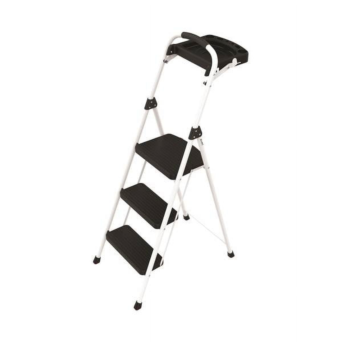 Lift Ladders 3 Step Steel Ladder with Folding Tray - Walmart.com