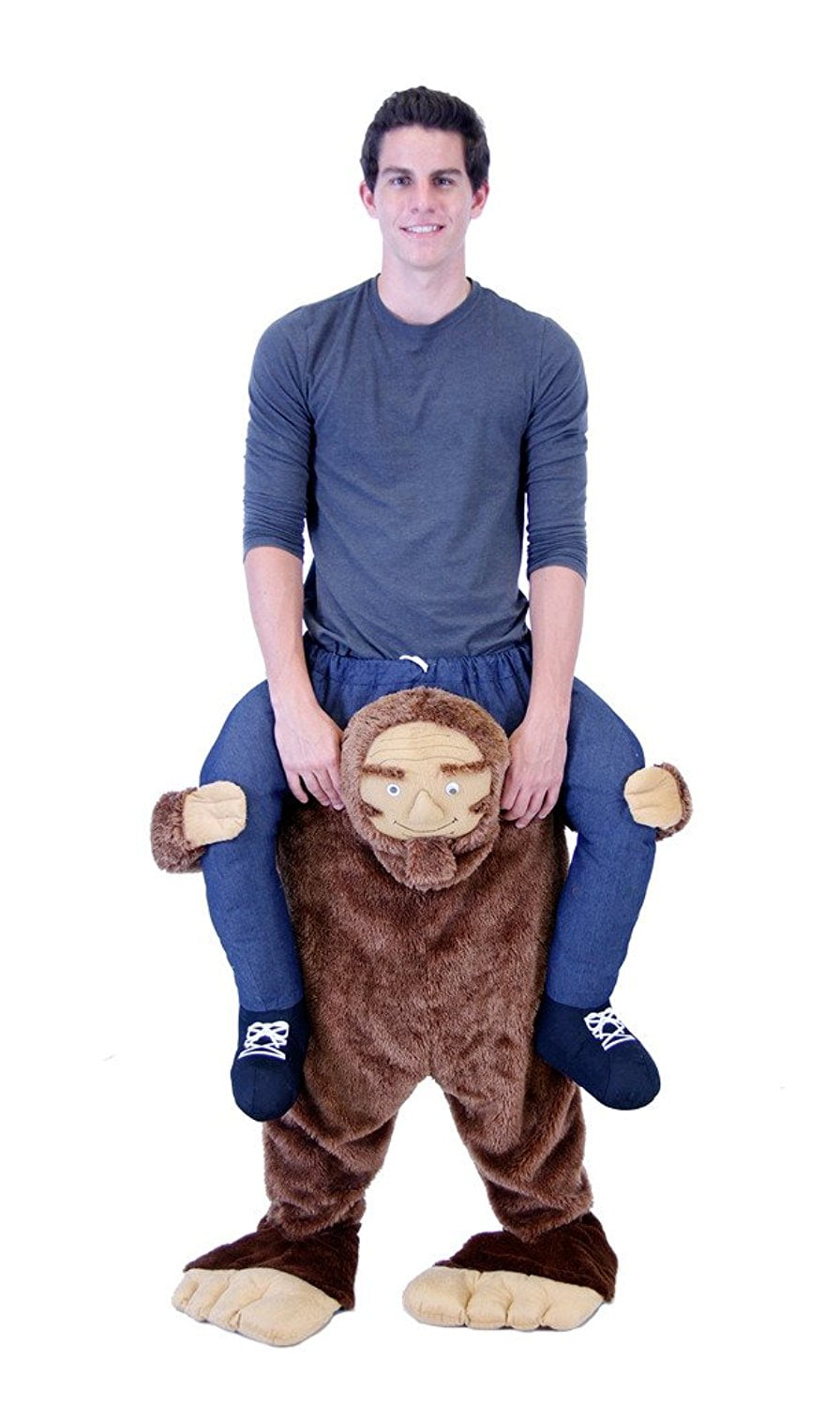 Lift Me Walking SASQUATCH Carrying Costume (Youth) - Walmart.com