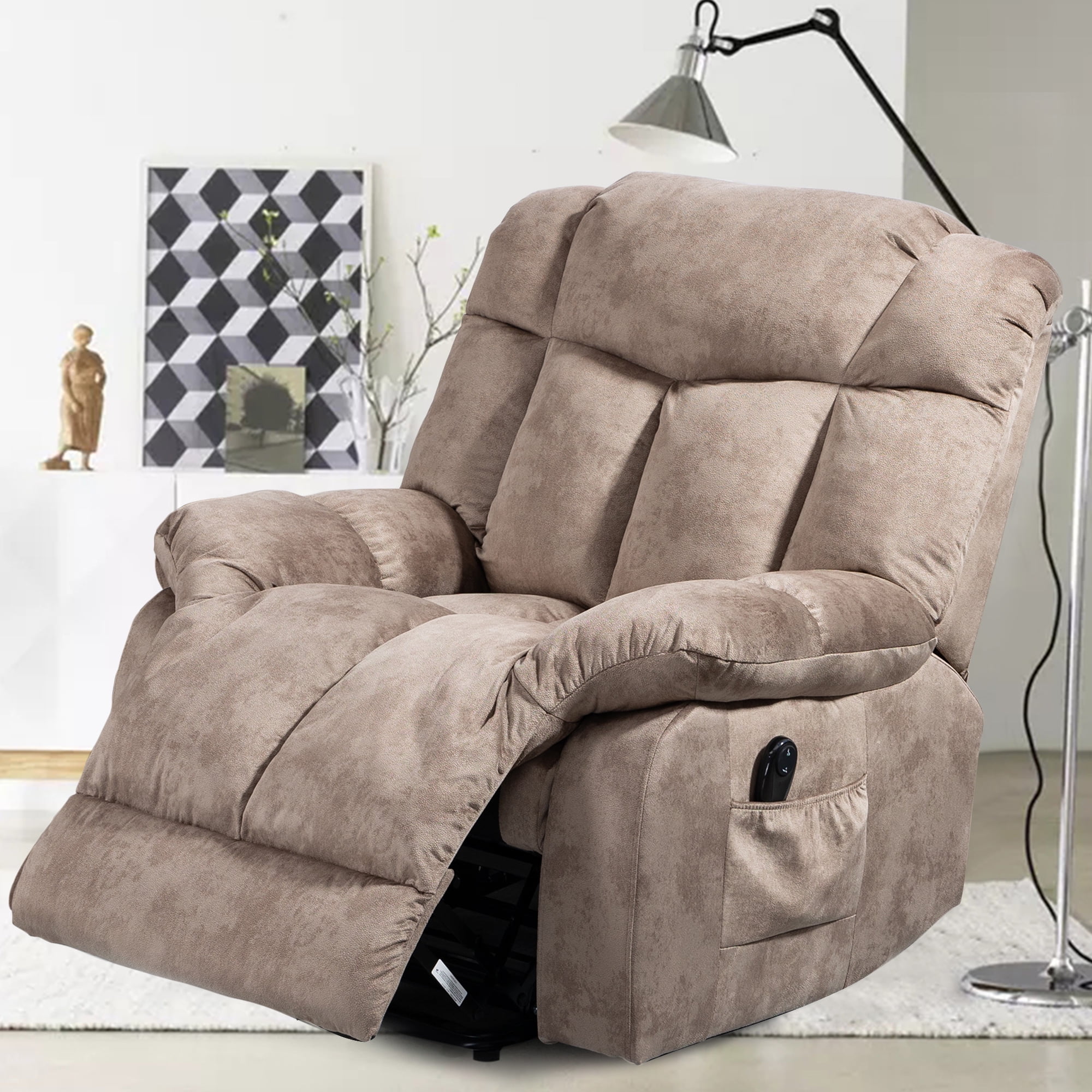 Electric Power Lift Recliner Chair for Seniors, 3 Positions, Remote ...