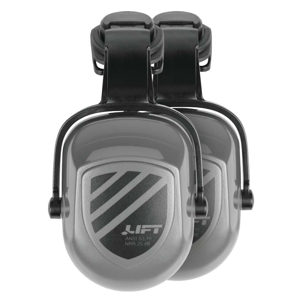 Lift Safety 25 Db Grey Noise Control Hearing Protection - Walmart.com