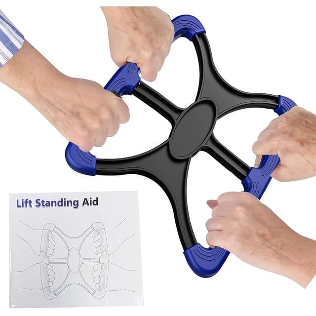 Lift Standing Aid-Handicap Bar with No-Slip Grip Handles, Portable Lift ...
