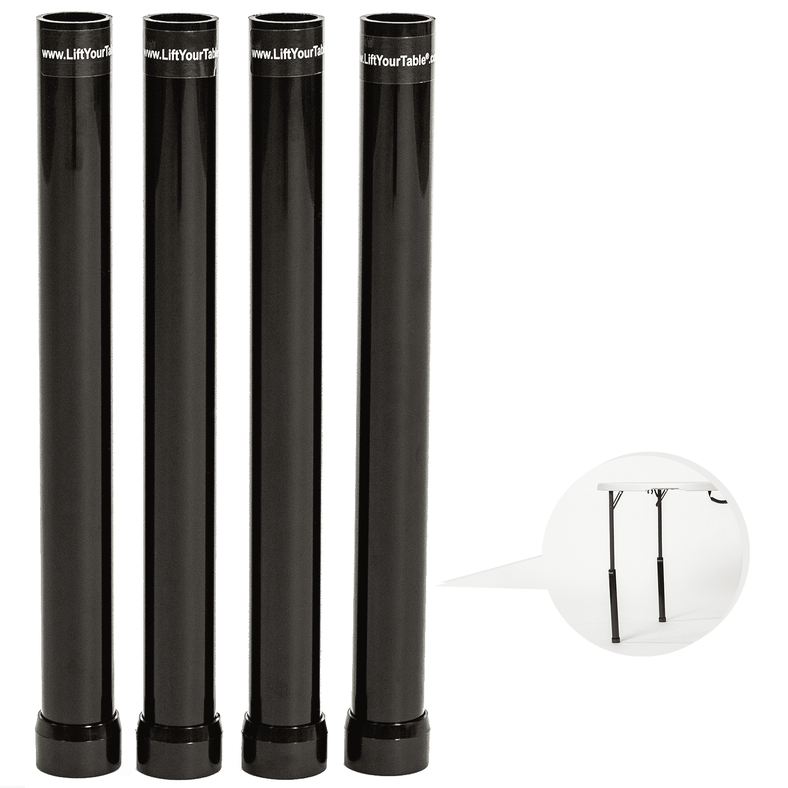 Lift Your Table® - Adjustable Height Extenders, Folding Table Risers ...