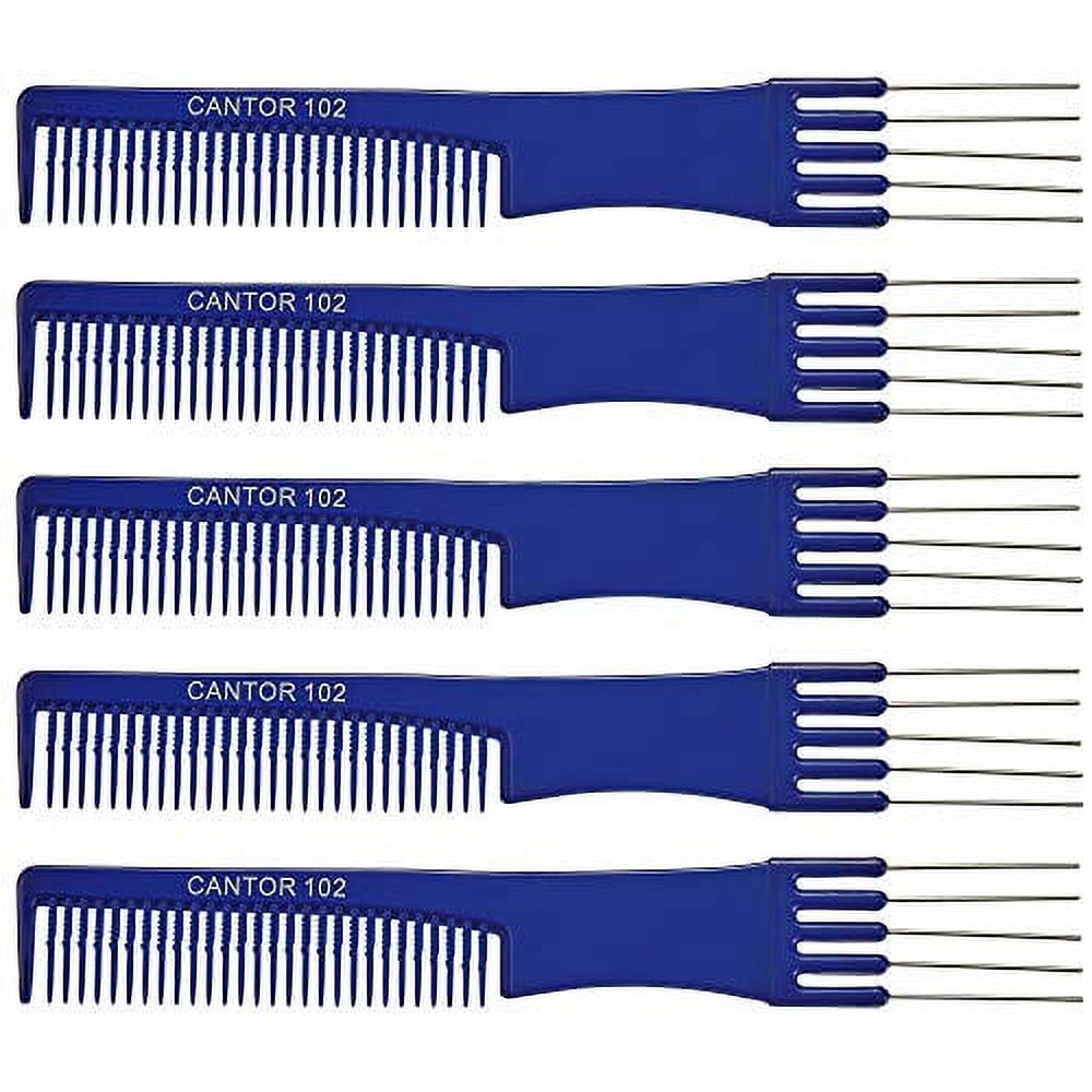 Lift Teasing Comb and .. Hair Pick â€“ 5 .. Pack, Five Stainless Still ...