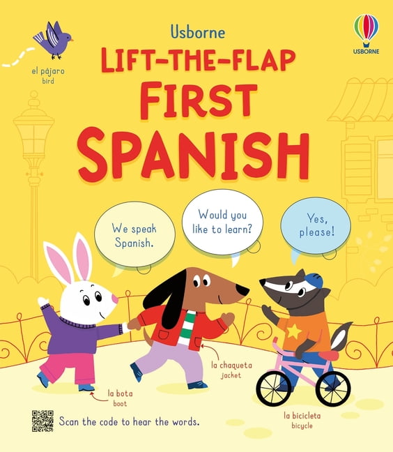 Lift-The-Flap Bilinguals Lift-The-Flap First Spanish, (Board Book ...