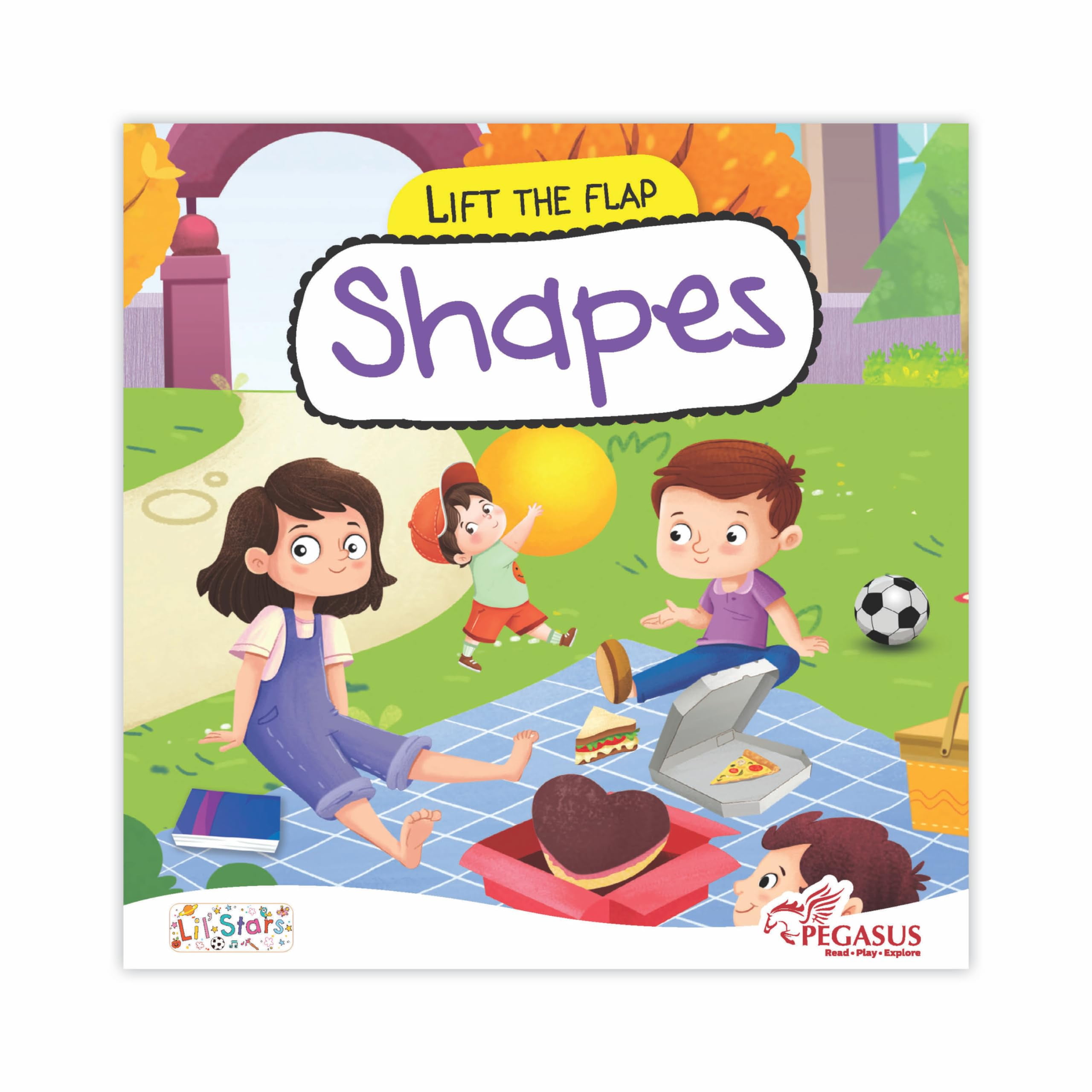 Lift The Flap Board Book - Shapes | For 2+ Yrs - Walmart.com