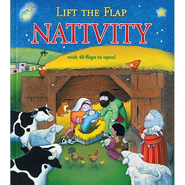 Lift-The-Flap: Lift the Flap Nativity (Hardcover) - Walmart.com