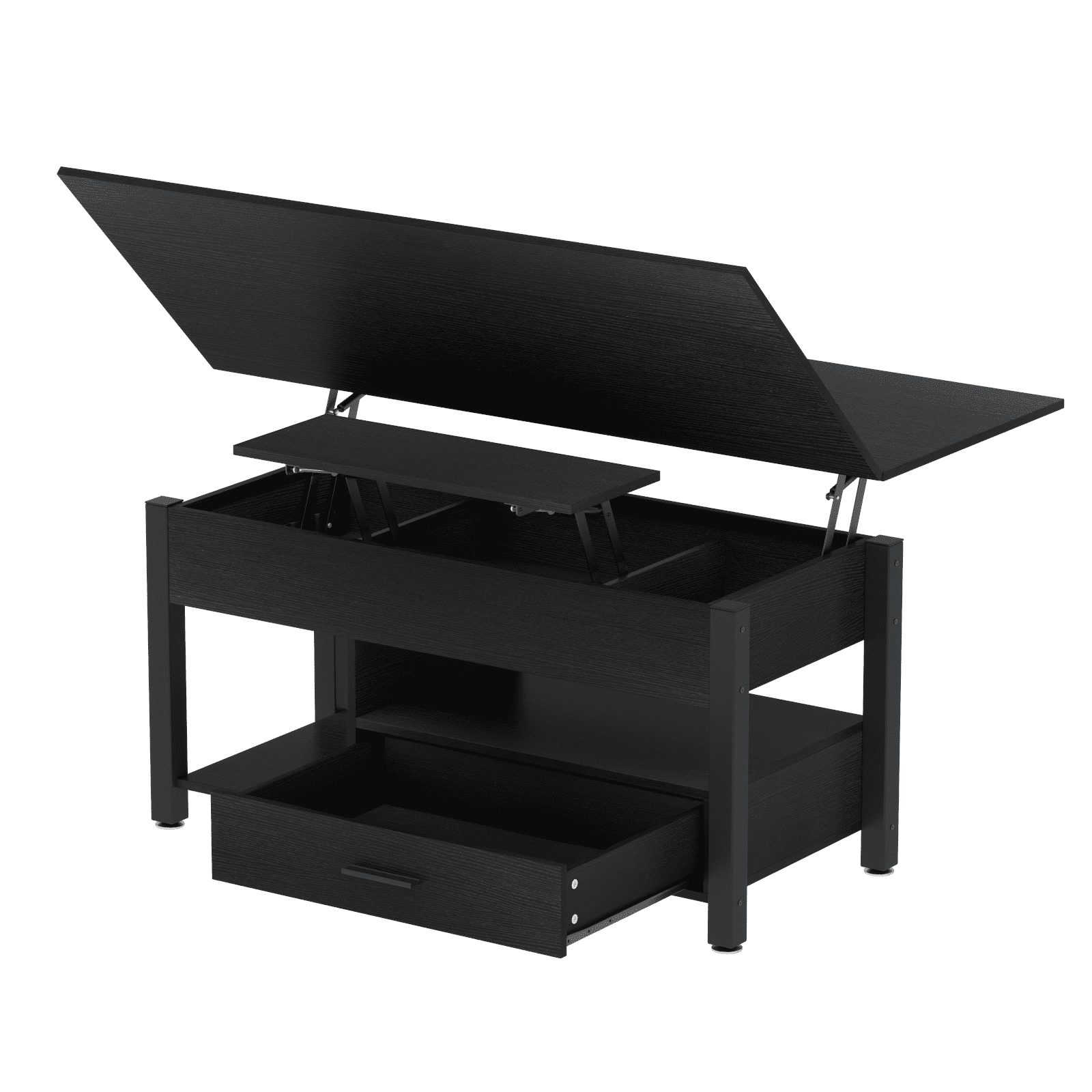 Lift Top Coffee Table Converts To Dining Table Or Computer Desk, Multi ...