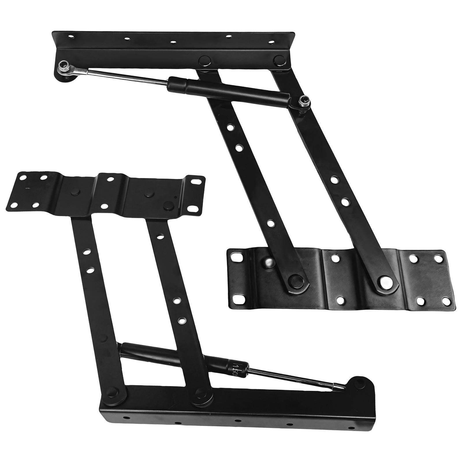 Lift Top Coffee Table Mechanisms, 2 Pcs Black Metal Hydraulic Supports ...