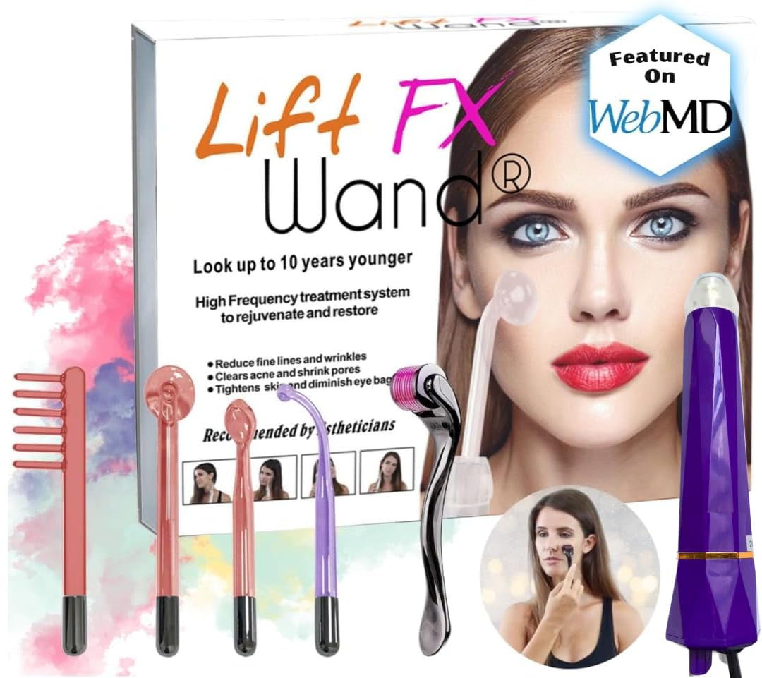 Lift Wand FX Premium TMA2 High Frequency Wand w/ Attachments Includes 0 ...