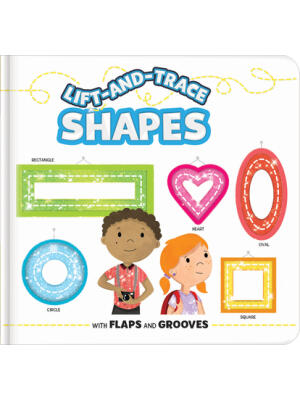 Lift-and-Trace: Shapes: With Flaps and Grooves - Walmart.com
