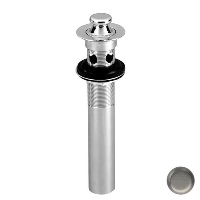 Lift and Turn Lav Drain with Overflow Holes - Satin Nickel - Walmart.com