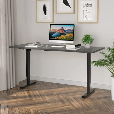 36" X 16" X 44" Walnut Solid Wood Desk - Walmart.com