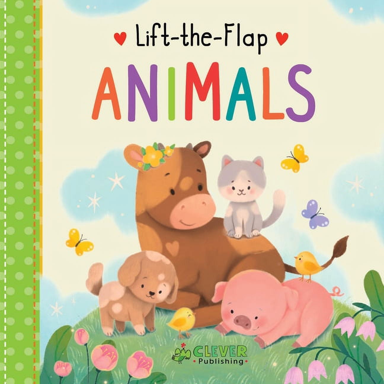 Lift-The-Flap Animals, (Board Book) - Walmart.com