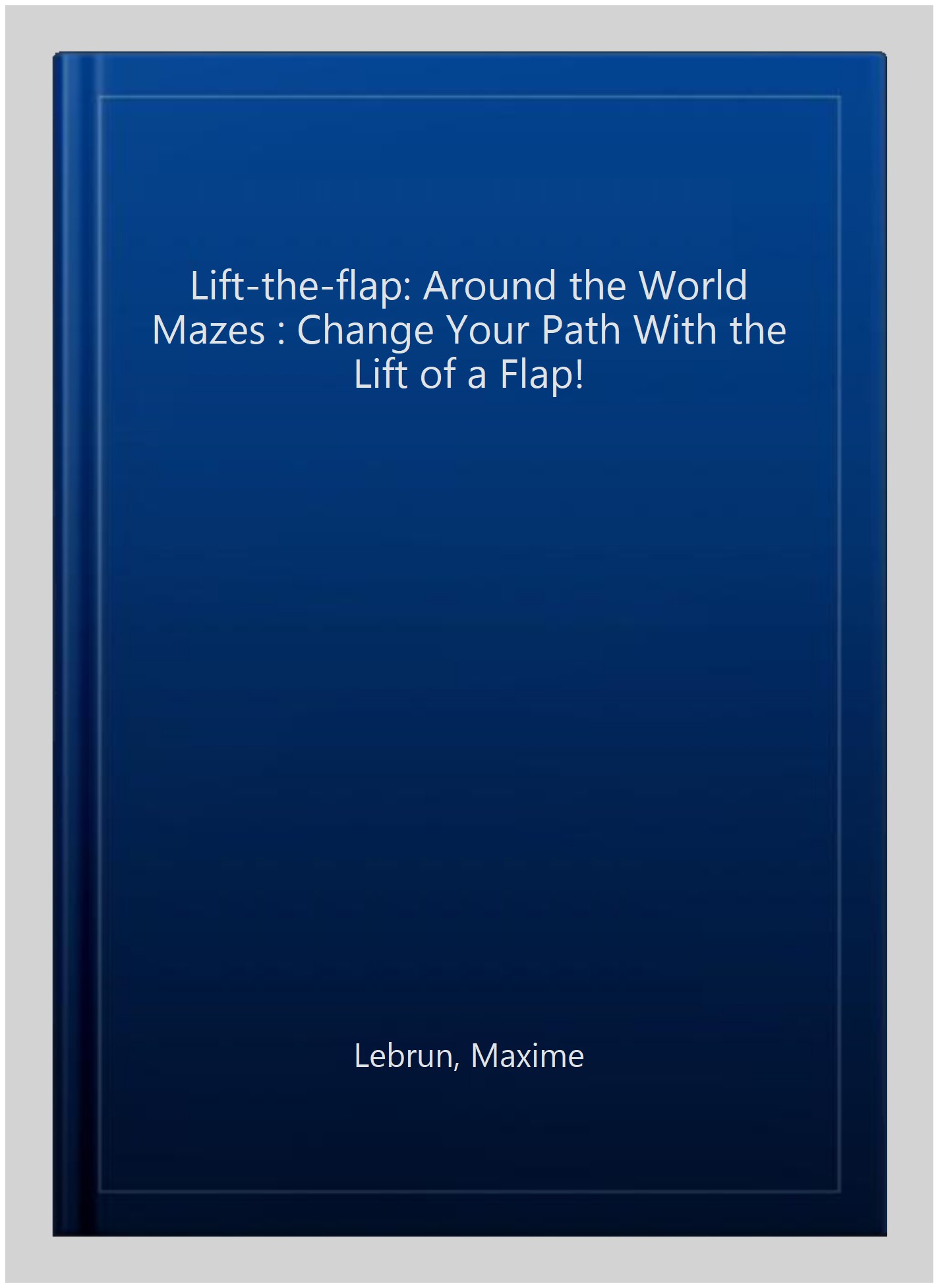 Lift-the-Flap: Around the World Mazes - Walmart.com