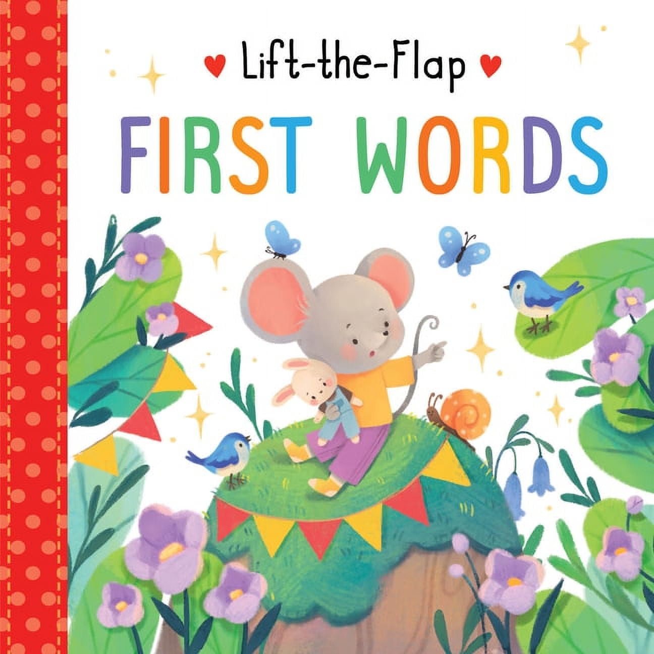 Lift-The-Flap First Words, (Board Book) - Walmart.com