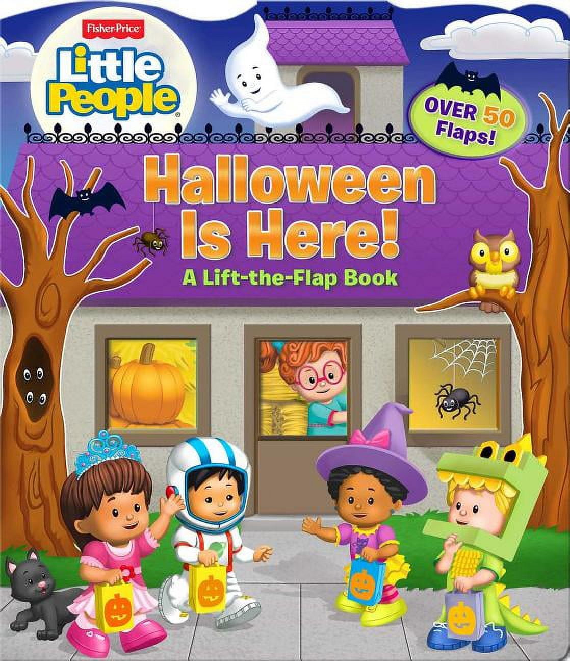 Lift-the-Flap: Fisher-Price Little People: Halloween is Here! (Board ...
