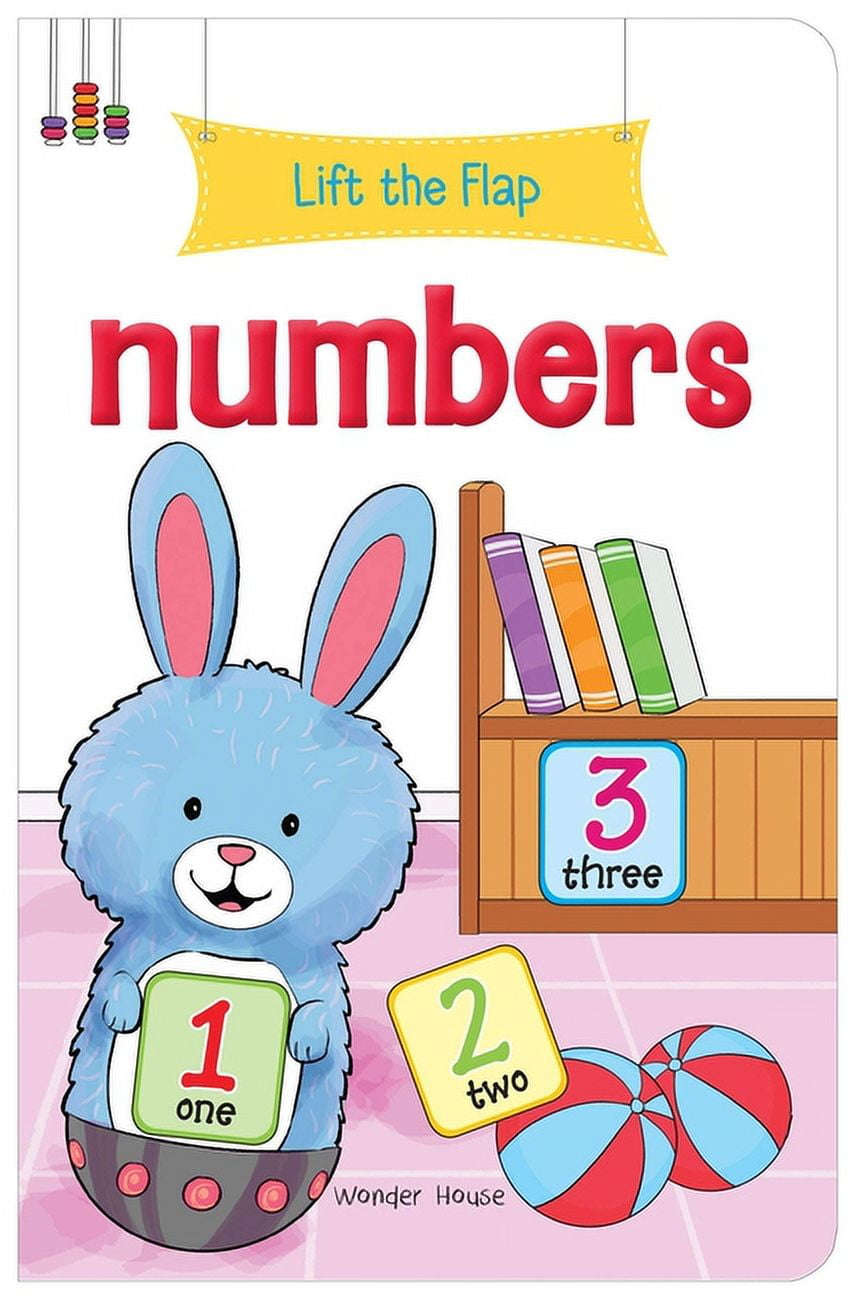 Lift the Flap: Numbers : Early Learning Novelty Board Book For Children ...