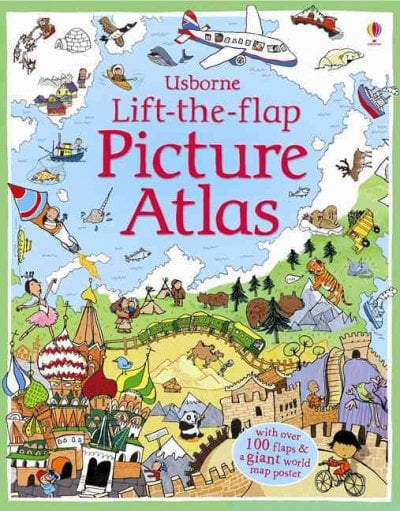 Lift-the-Flap Picture Atlas - Walmart.com