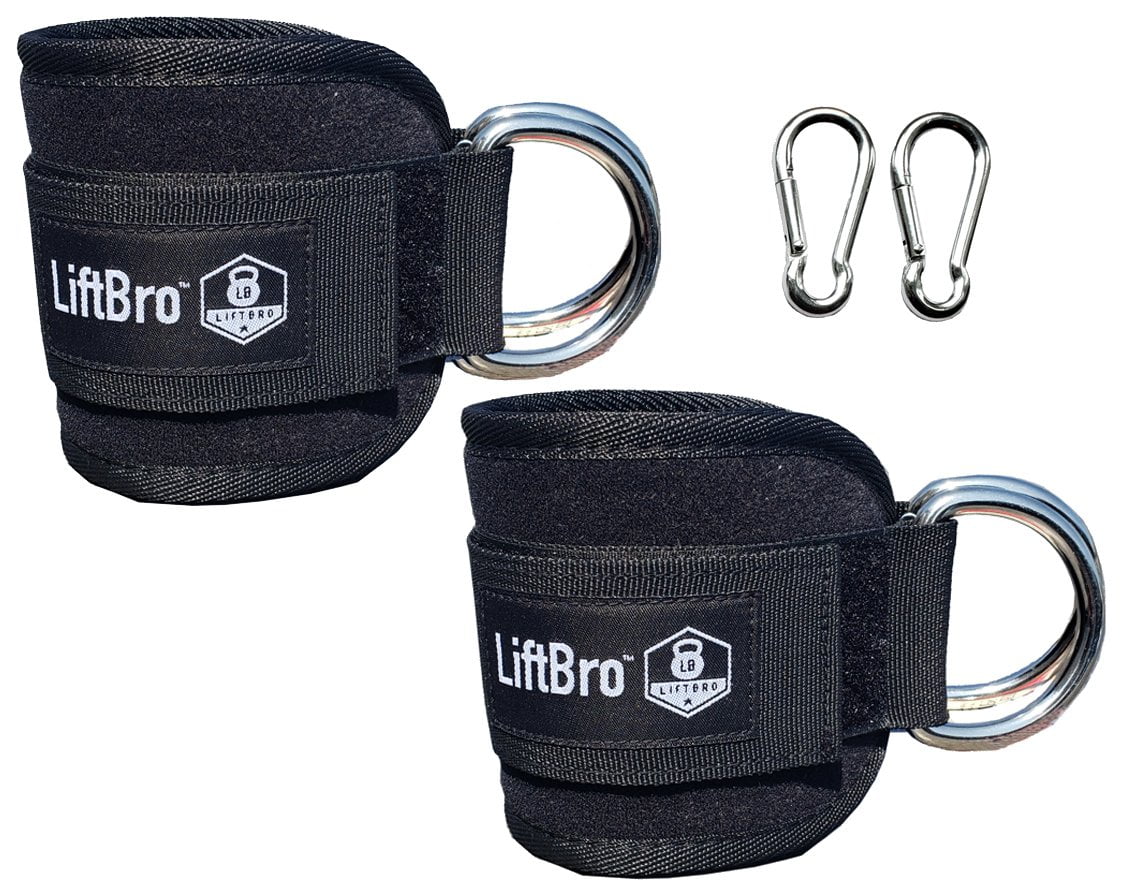 LiftBro Demon Elite Kickback Ankle & Wrist Cuffs (Pair) - Walmart.com