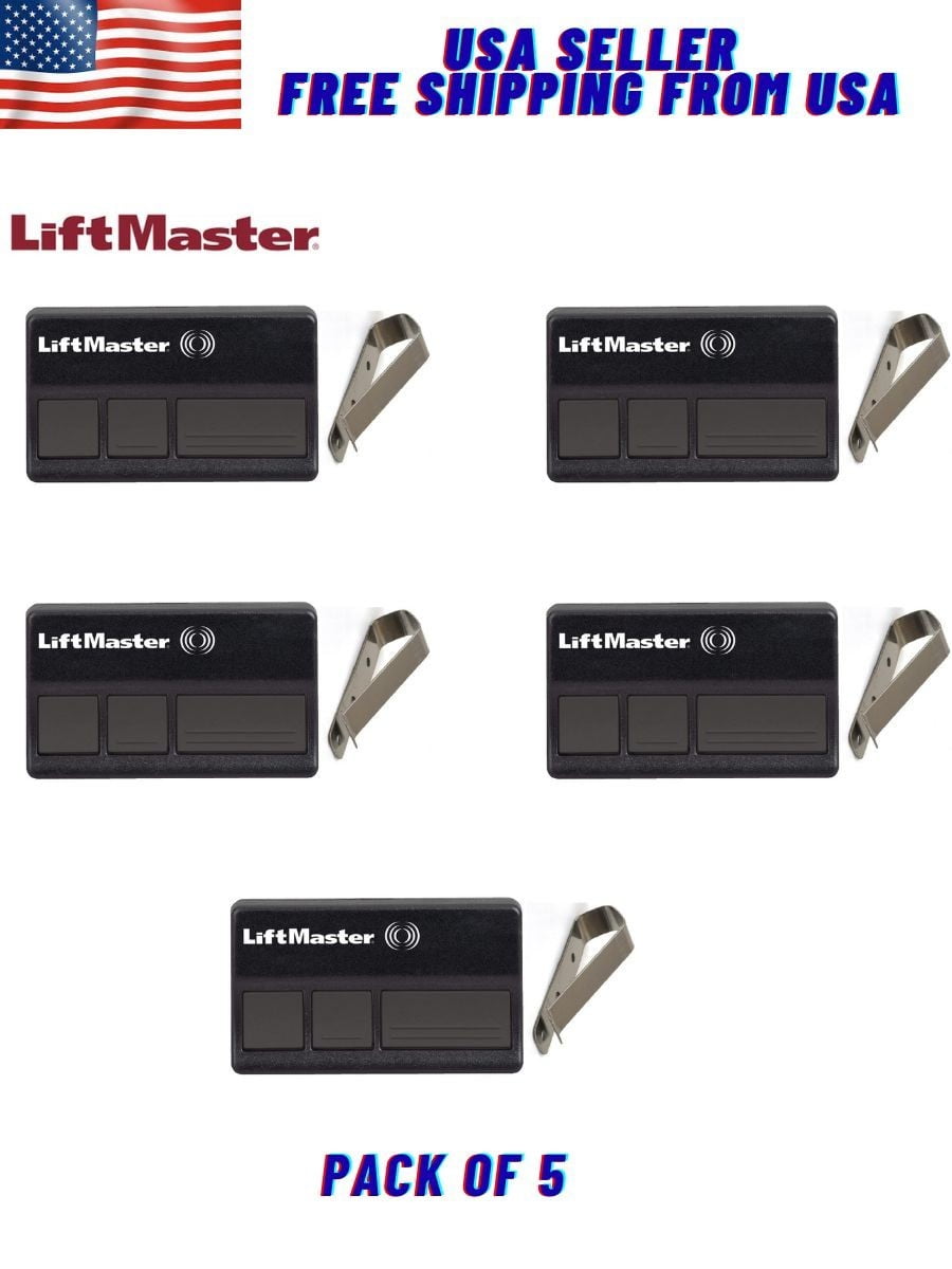 LiftMaster 373LM Garage Door Remote 3-Button 315MHz Security+ – Pack of ...