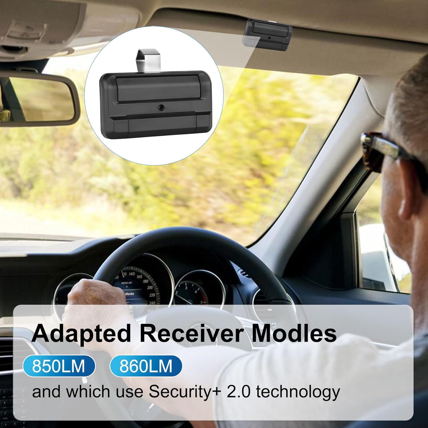 LiftMaster 811LM Remote Upgrade with Encrypted DIP Programming ...