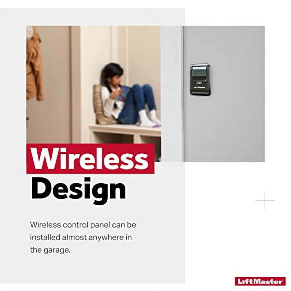 LiftMaster 885LM Security+ 2.0 Wireless Garage Door Opener and Lights ...