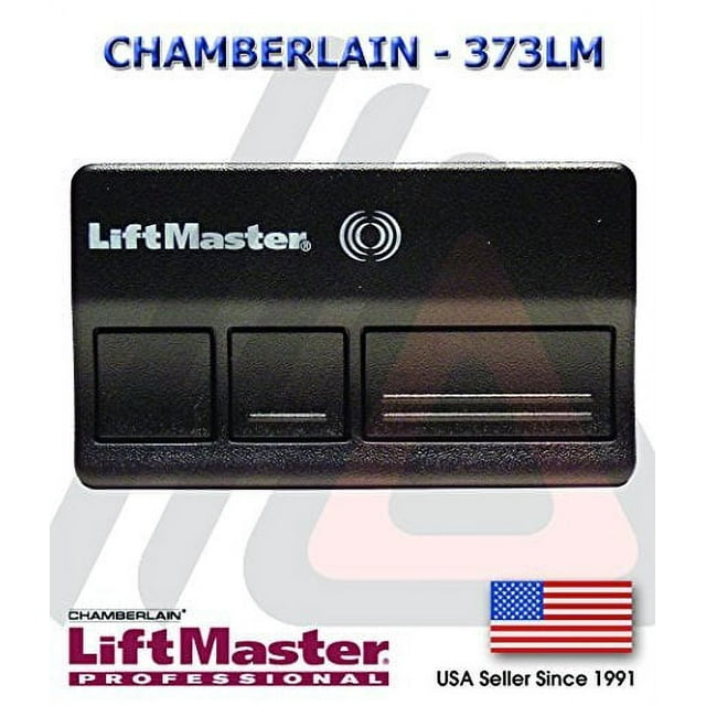 LiftMaster Garage Door Openers 373LM Three Button Remote Control ...