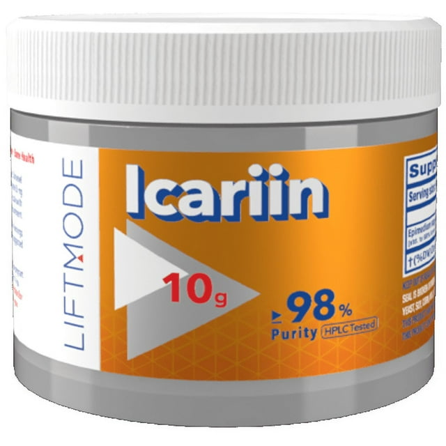 LiftMode Icariin Powder Supplement - Horny Goat Weed Extract Supplement ...