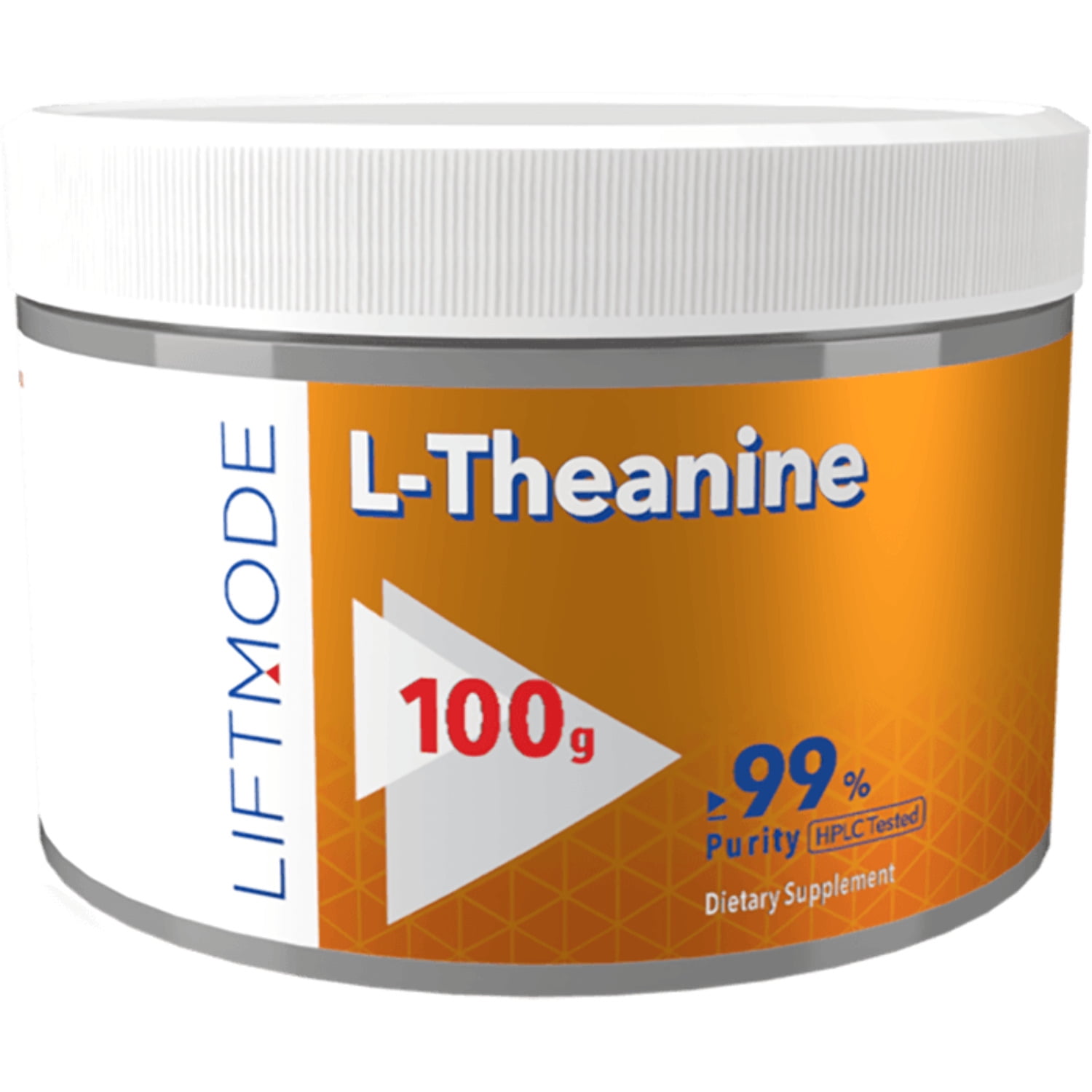 LiftMode L-Theanine - 100 Grams (3.53 Oz) - 99+% Pure - FBLM - Walmart.com