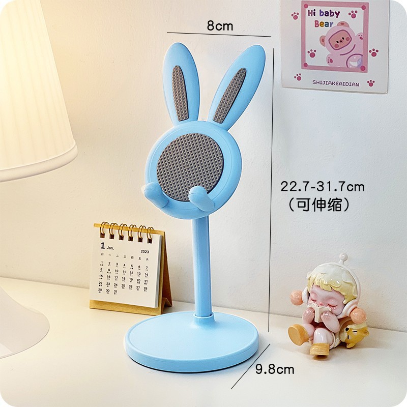 Liftable rabbit mobile phone stand desktop lazy stand mobile phone ...