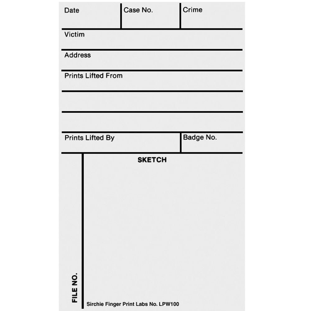 Lifted Print Cards, Pack Of 100 - Walmart.com