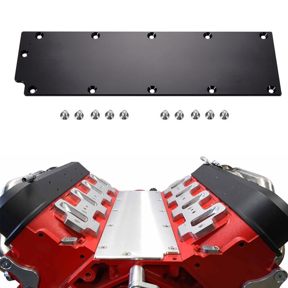 Lifter Pan LS Gen 4 Valley Cover Plate Billet Aluminum LS2 LS3 DOD BK ...