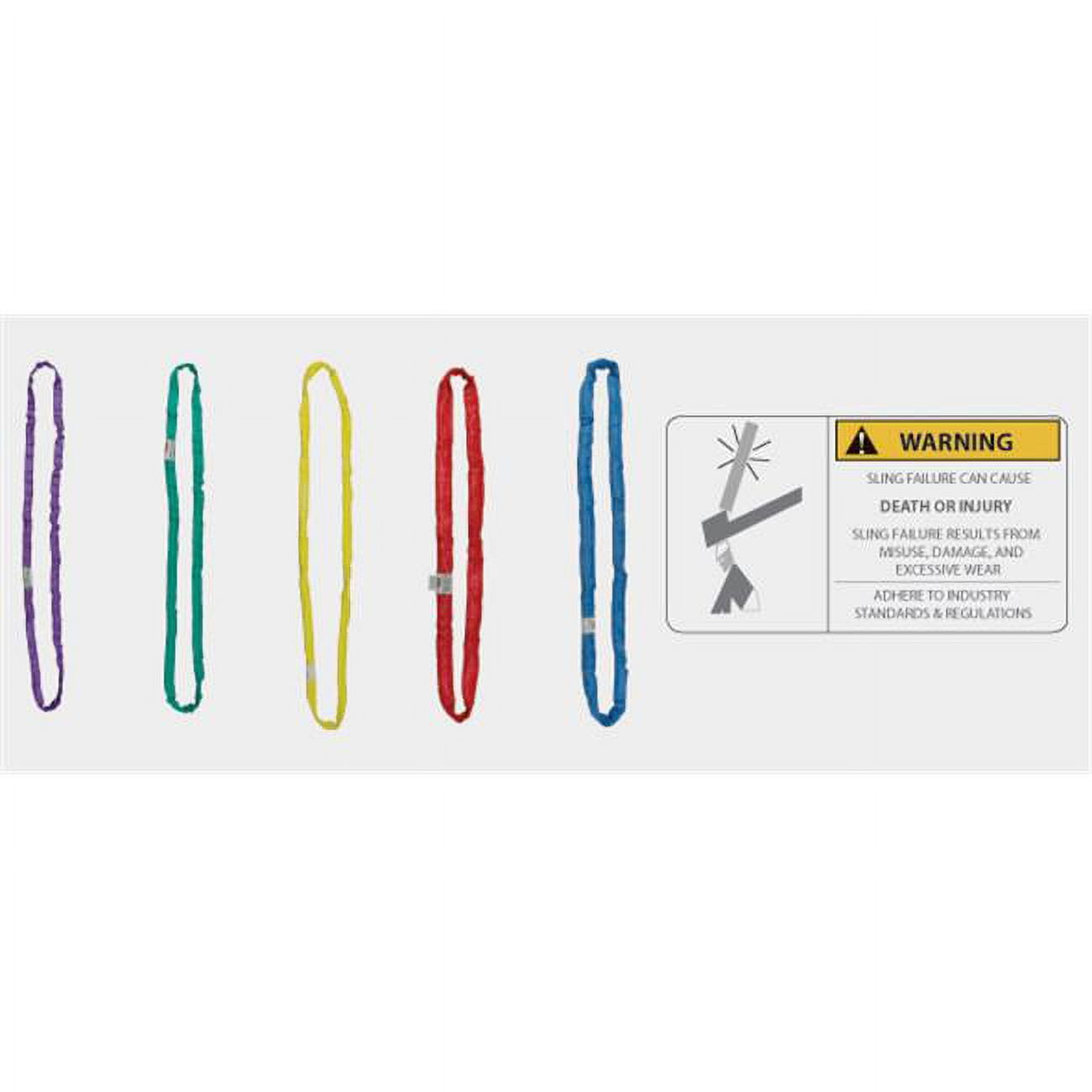 Liftex 439-ENR7X12 12 ft. Endless Roundup Roundsling - Walmart.com