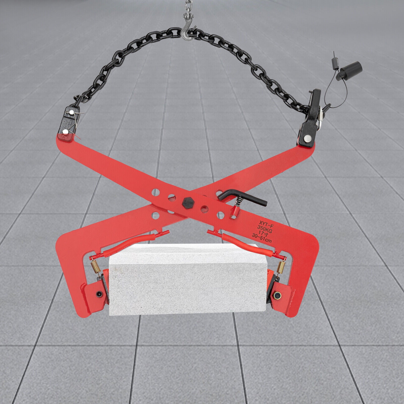 Lifting Clamps, Roadside Lifting Pliers Vertical Steel Plate Clamp of ...