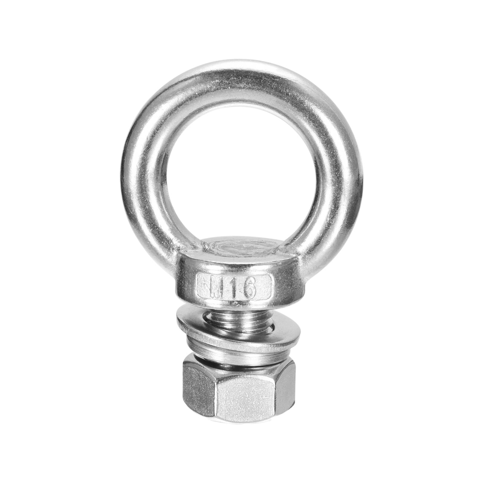Lifting Eye Bolt 1 Set M16x25mm Eye Bolt with Nut Washer 304 Stainless ...