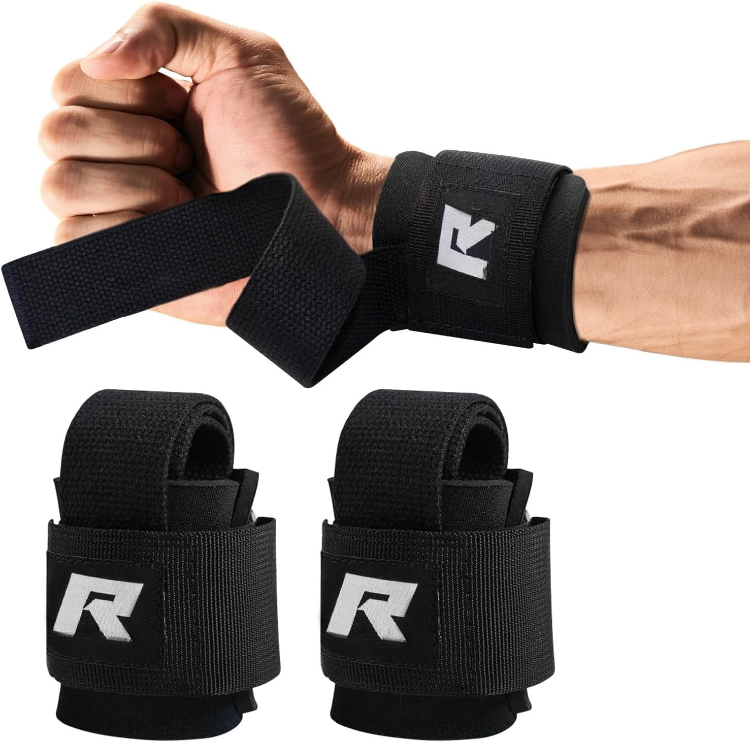Lifting Wraps, Wrist Straps for Weightlifting, Wrist Support for ...