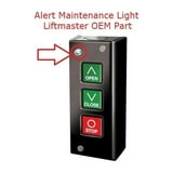 Liftmaster 02103L PBS-3 Garage Door Control Station with Light ...