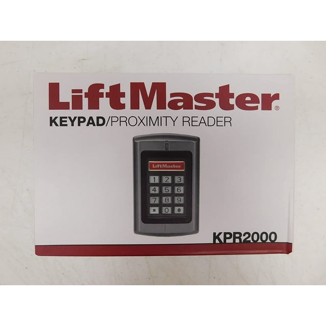 Liftmaster KPR2000 Keypad/Proximity Reader - Walmart.com