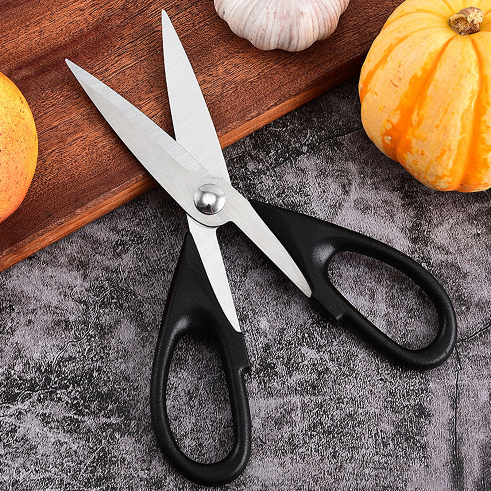 LigFeXiuan Heavy Duty Stainless Steel Kitchen Scissors, Multi-function ...