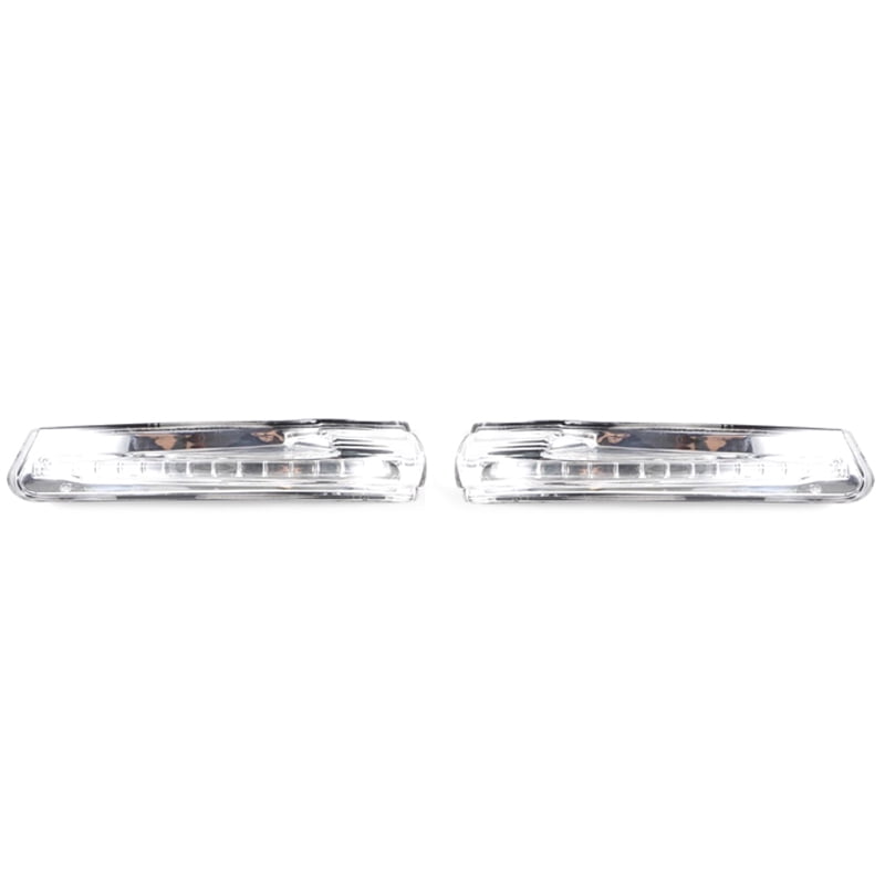 Light 1 Pair-Rearview Mirror Cover Shell Frame Turn Signal Lamp Bottom ...