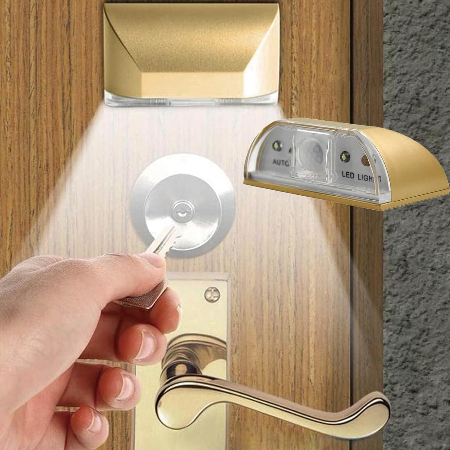 Light Above Door Key Lock, Motion Light for Door Lock, Door Lock Light ...