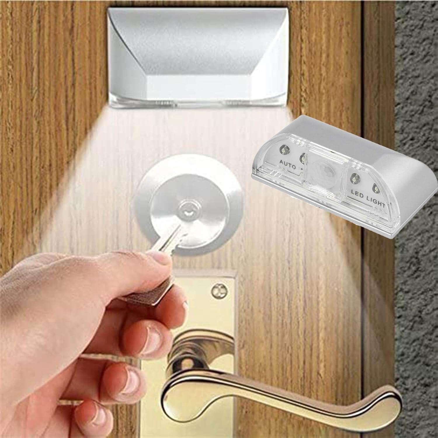 Light Above Door Key Lock, Motion Light for Door Lock, Door Lock Light ...