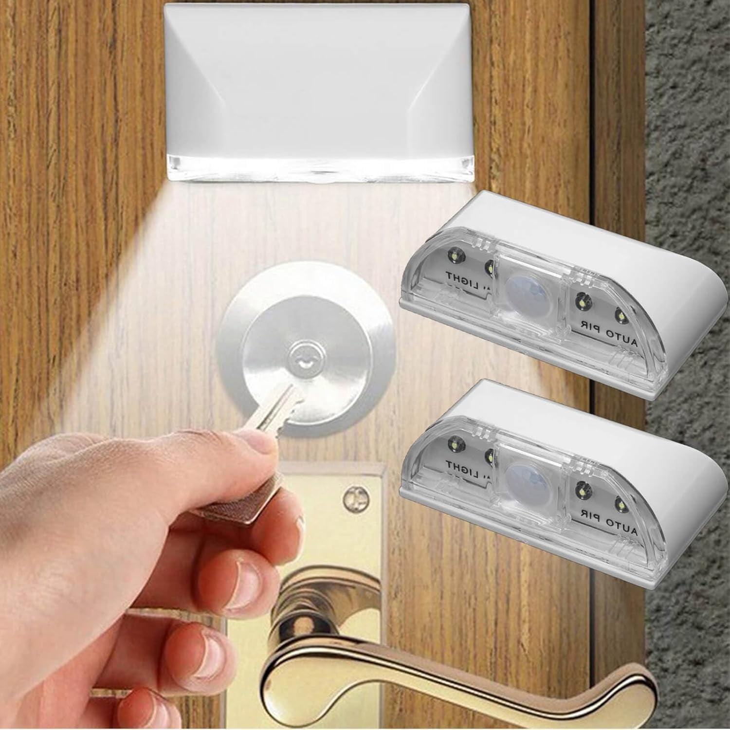 Light Above Door Key Lock, Motion Light for Door Lock, Door Lock Light ...