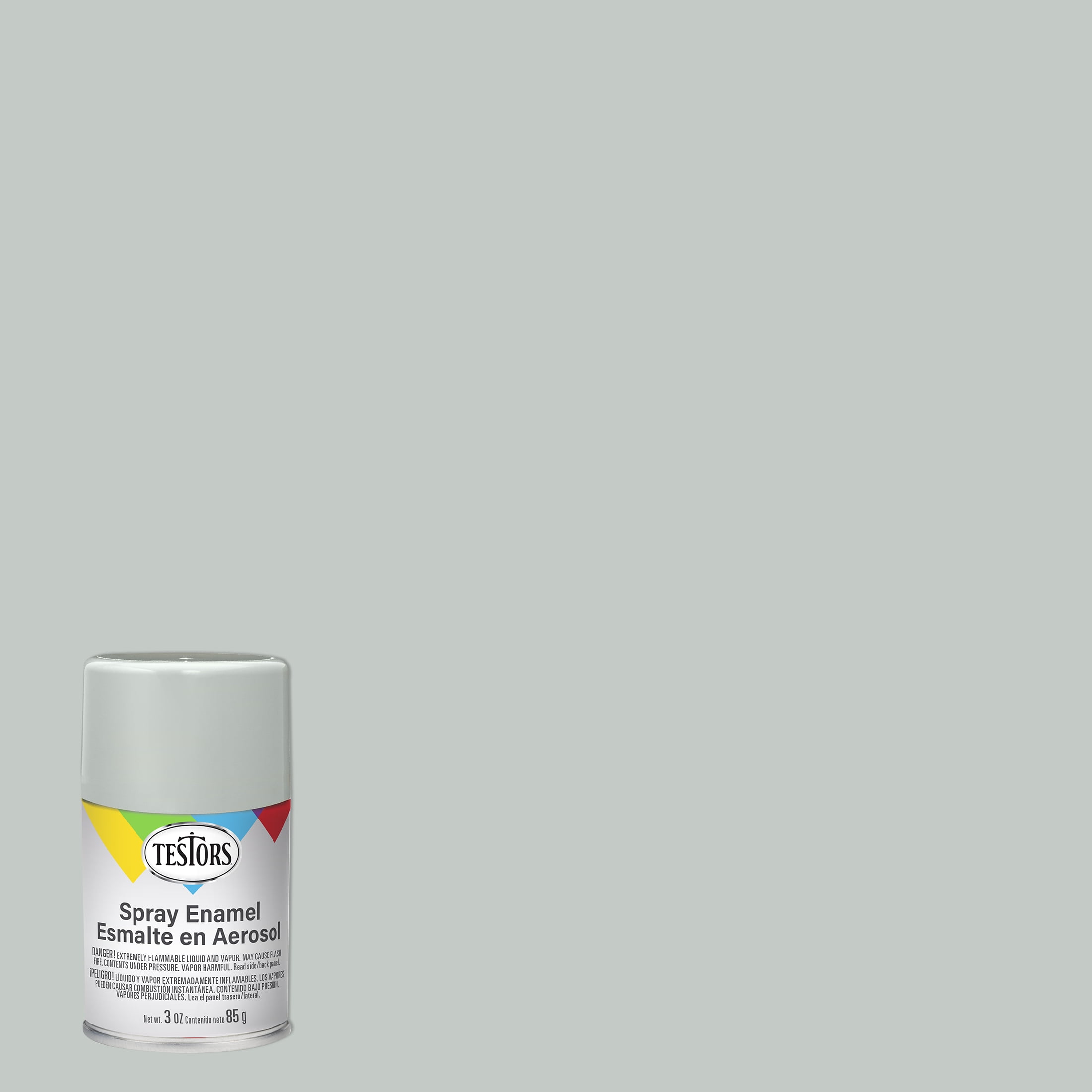 3 Pack, Light Aircraft Gray, Rust-Oleum Testors Flat Enamel Spray Paint ...