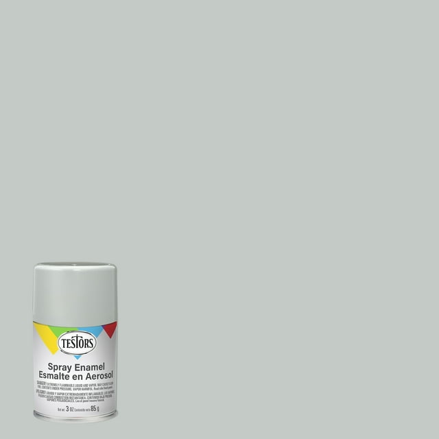 Light Aircraft Gray, Rust-Oleum Testors Flat Enamel Spray Paint- 1233T ...