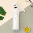 Light And Fresh Style 1pc-Transparent Umbrella Folding Automatic Open ...