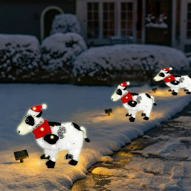 christmas farm animals decorations