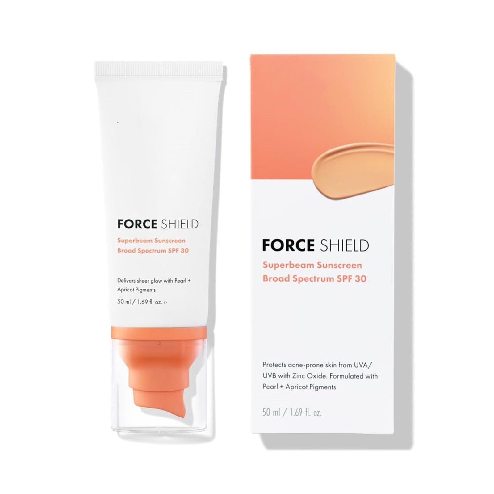 Light Apricot Sunscreen Broad Everyday 30 With Apricot No Fragrance No ...